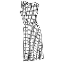 Vogue Pattern 9167 Misses' Notch-Neck Princess-Seam Dresses — jaycotts ...