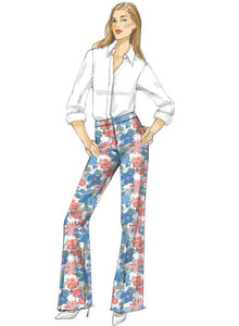 Vogue pattern 9181 Custom-Fit Bootcut Pants — jaycotts.co.uk - Sewing ...