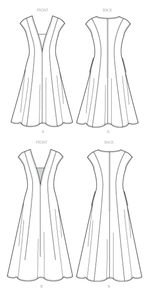 Vogue Pattern 9292 Misses' Dress and Dickie Pattern — jaycotts.co.uk ...