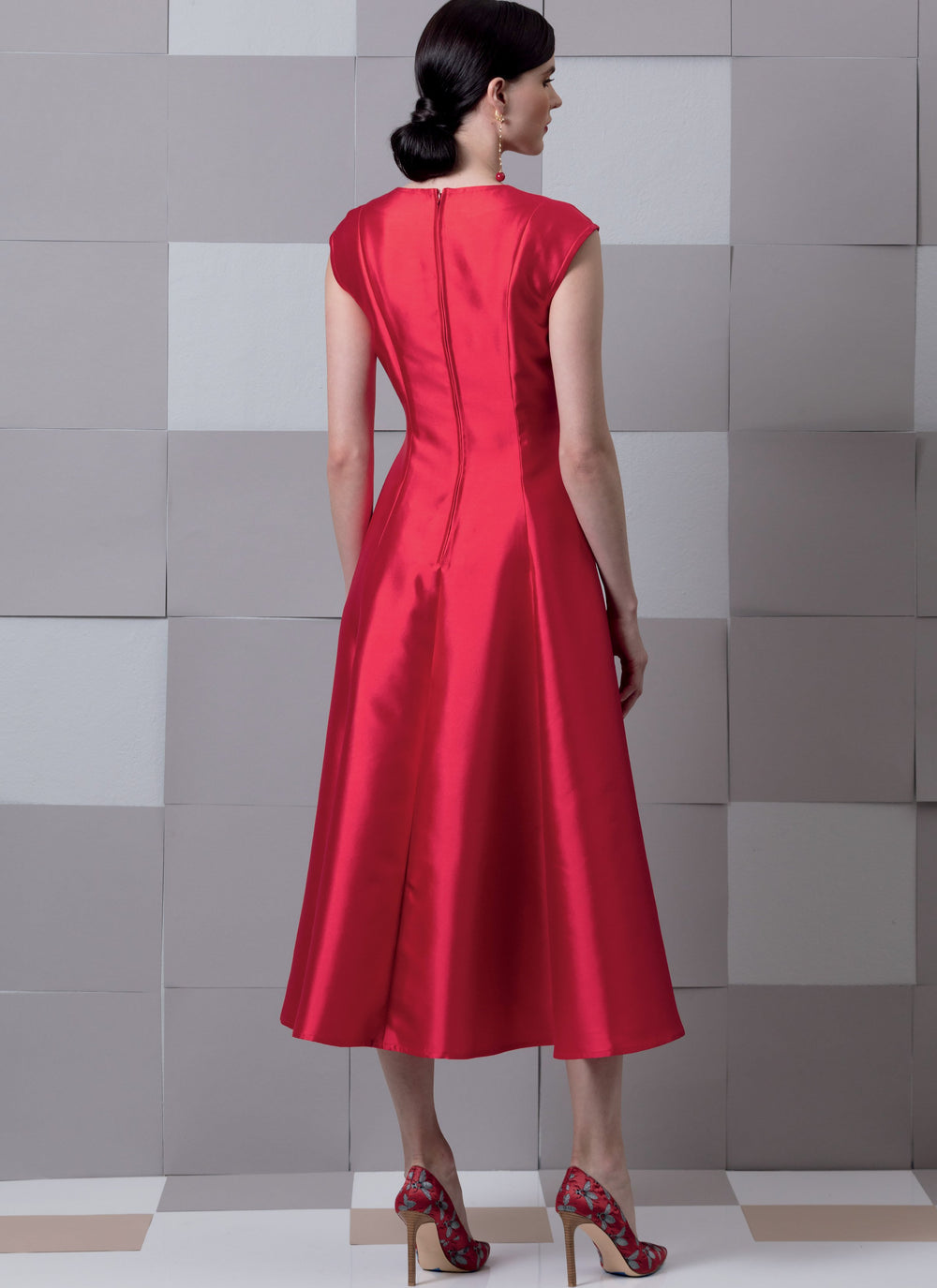Vogue Pattern 9292 Misses' Dress and Dickie Pattern — jaycotts.co.uk ...