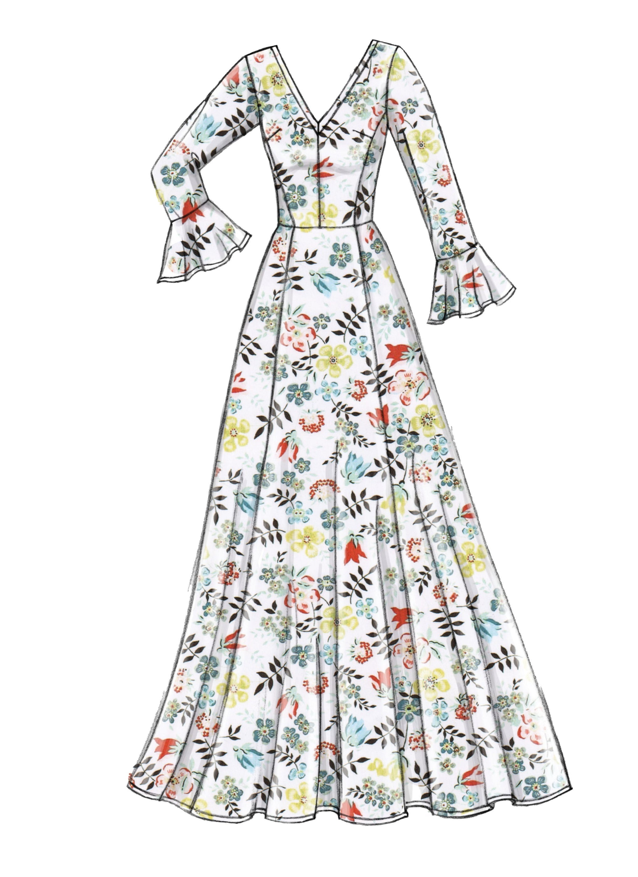 Vogue Pattern 9328 Misses' Dress | Vogue Easy Options, Custom Fit ...