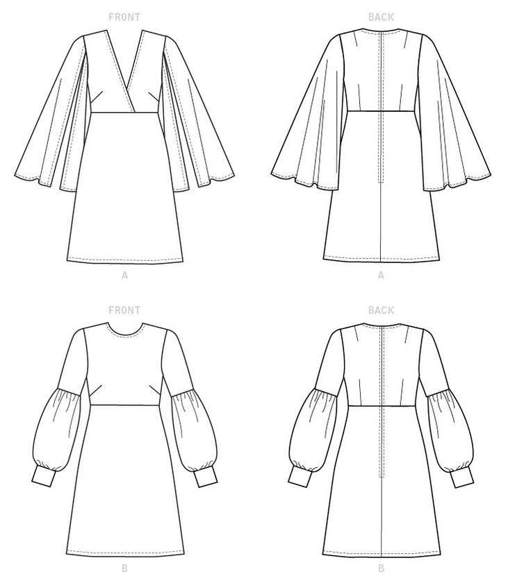 Vogue Pattern 9344 Misses' Dress | Vogue Pattern — jaycotts.co.uk ...