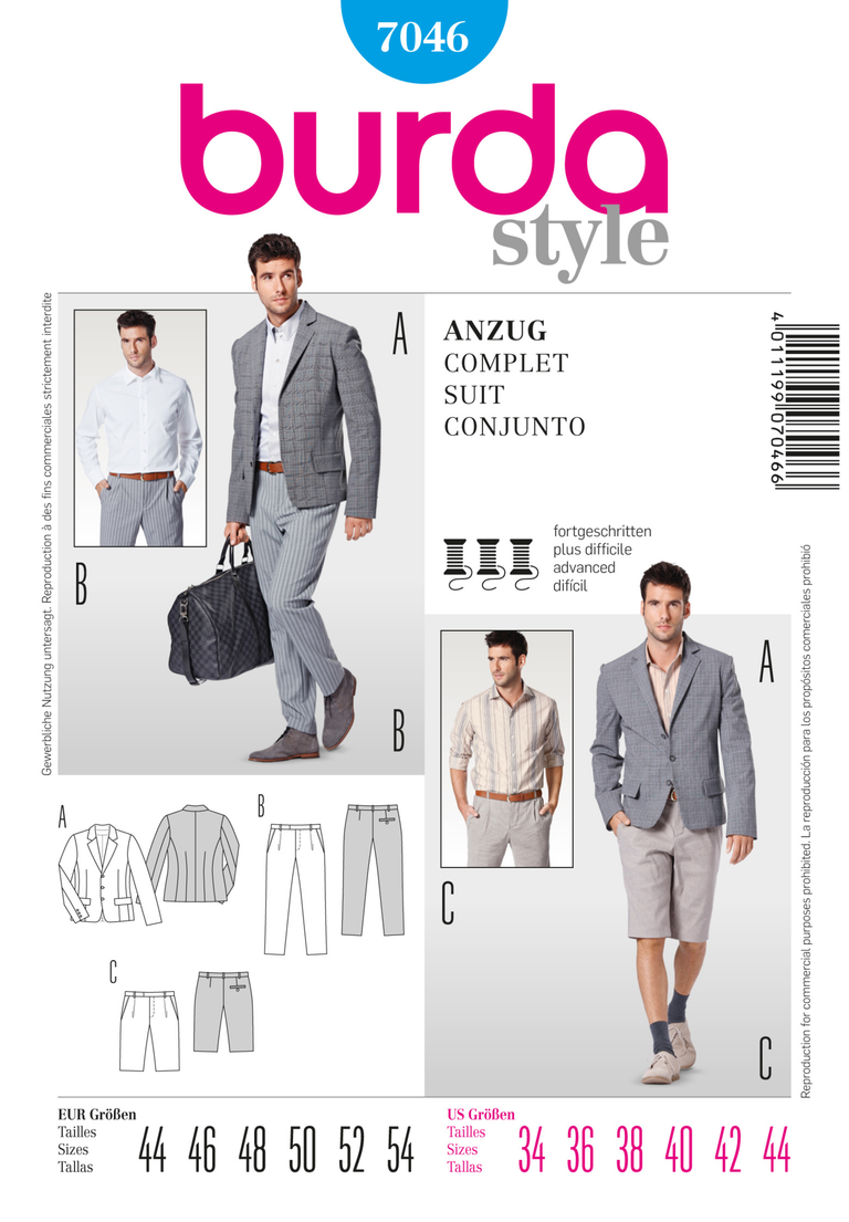 Sewing Patterns | Men & Boys — Page 2 — jaycotts.co.uk - Sewing Supplies