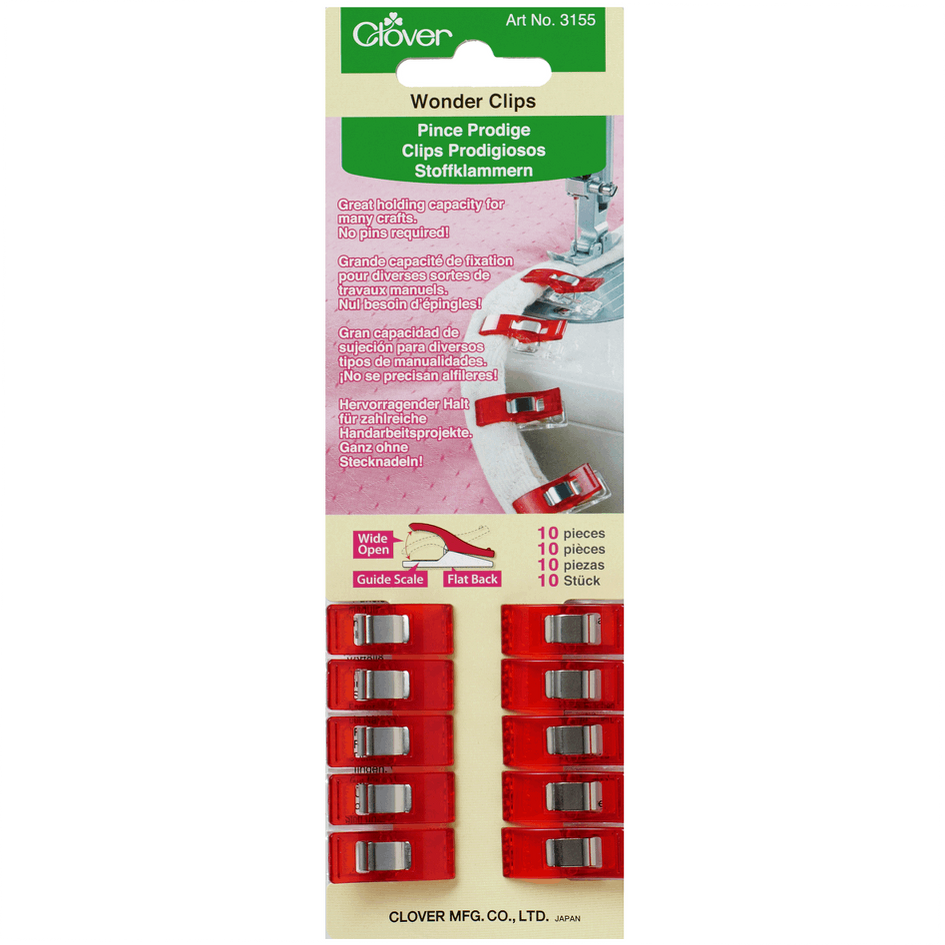Clover Wonder Clips - Great for all sorts of crafts - No pins required ...