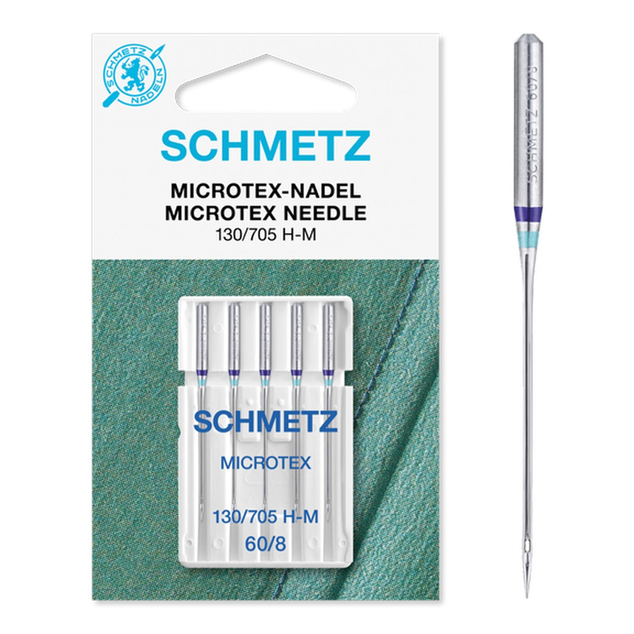 Schmetz Microtex (sharp) Machine Needles | Pack of 5 — jaycotts.co.uk ...