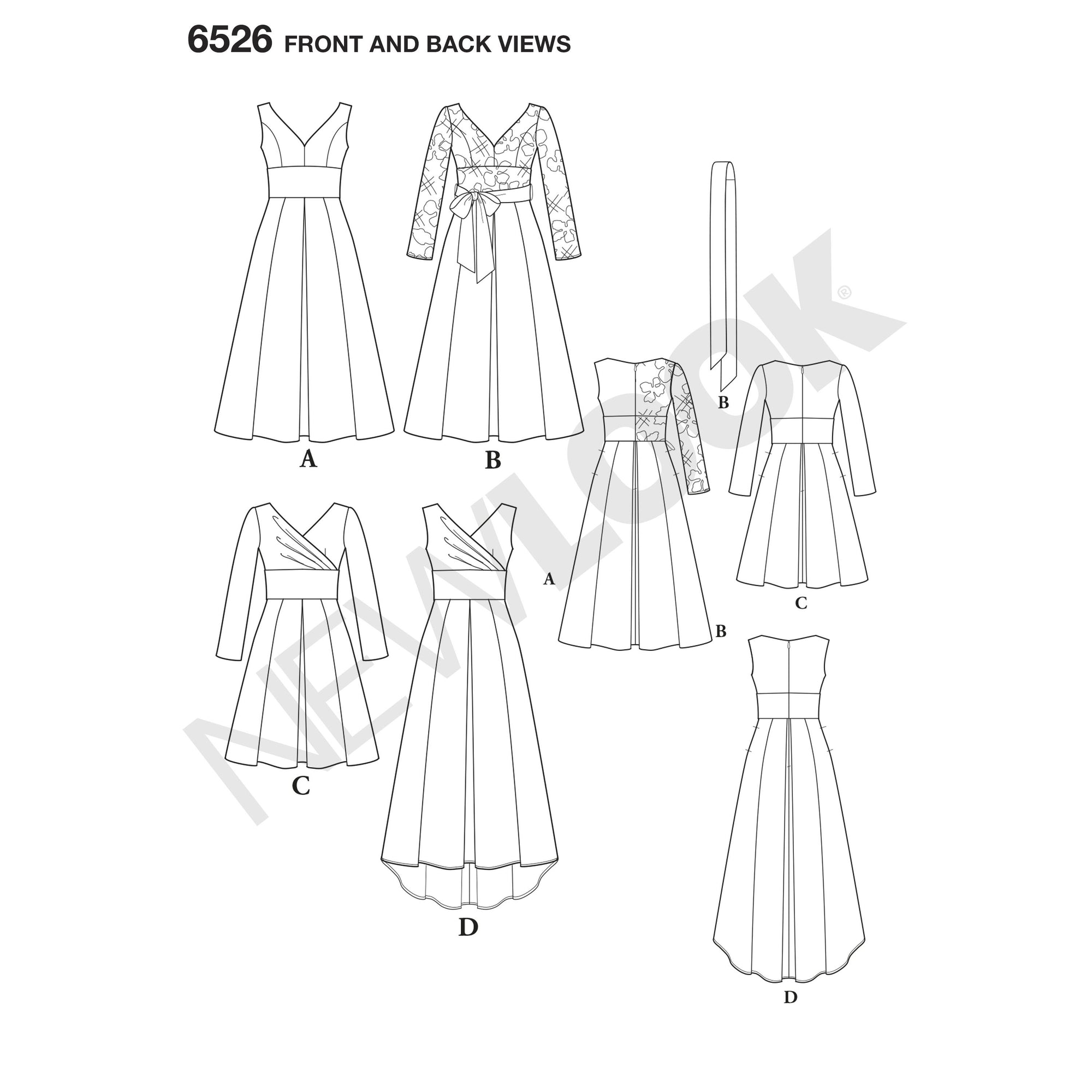 NL6526 Women's Dress Pattern — jaycotts.co.uk - Sewing Supplies