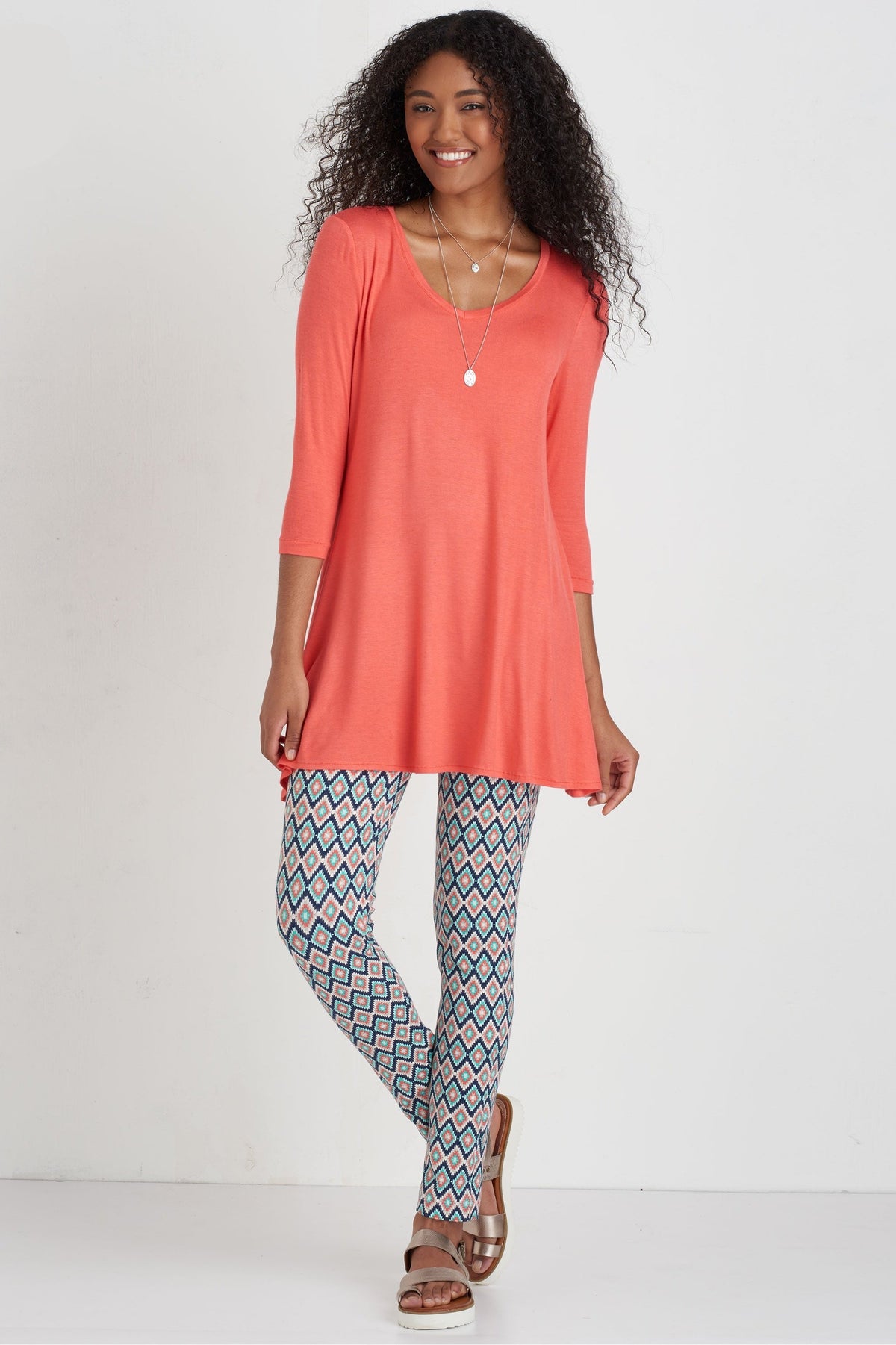 New Look 6439 Misses' Knit Tunics pattern with Leggings — jaycotts.co ...