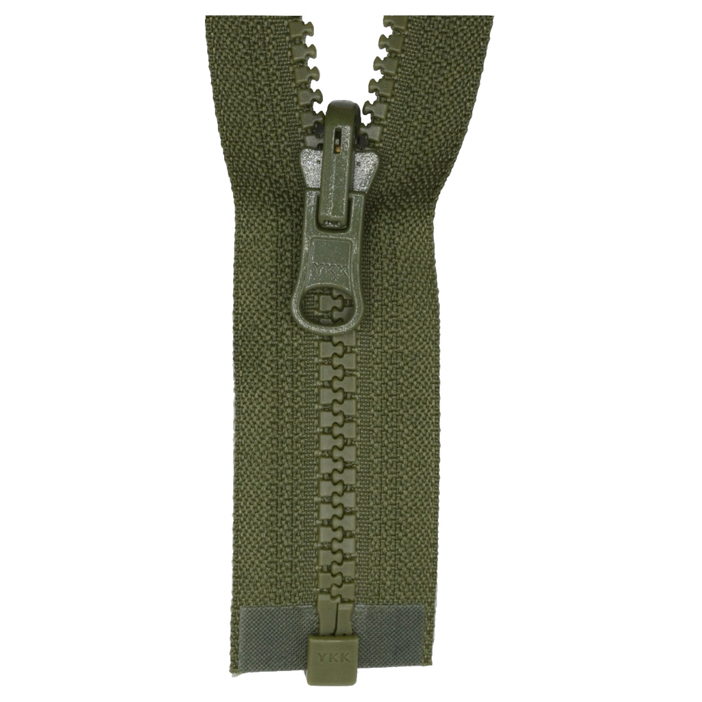 YKK Chunky Open End Zips | Medium | Reversible — jaycotts.co.uk ...