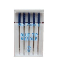 Janome Blue Tip Embroidery Machine Needles | Pack of 5 — jaycotts.co.uk ...