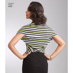 Simplicity Pattern 8452 vintage knit blouse pattern — jaycotts.co.uk ...