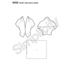 Simplicity Pattern 8452 vintage knit blouse pattern — jaycotts.co.uk ...