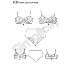 Simplicity Pattern 8229 Lingerie — jaycotts.co.uk - Sewing Supplies