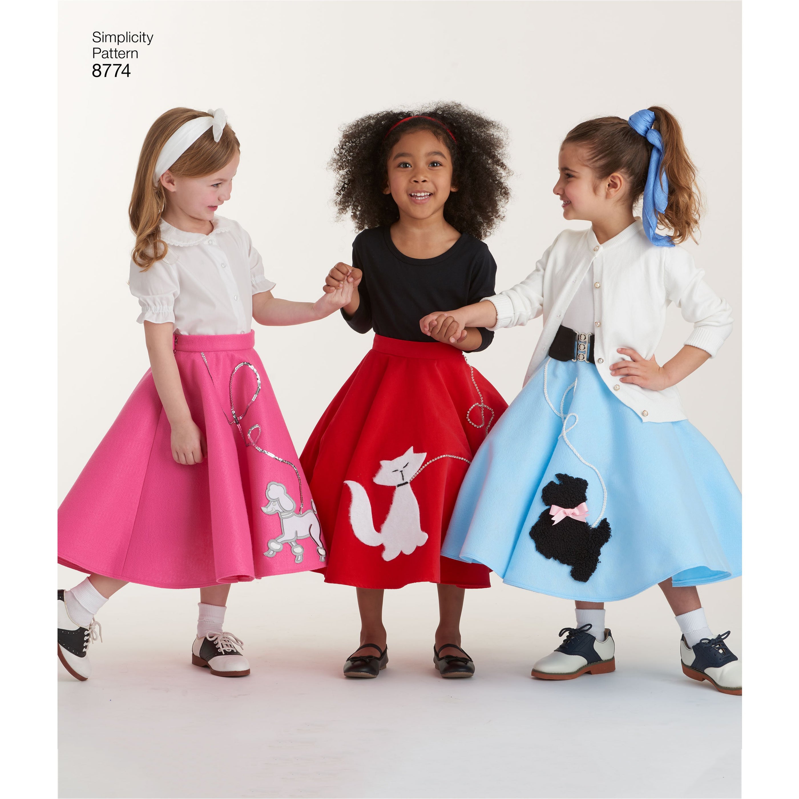 Simplicity Pattern 8774 Girls' Jive Costumes — jaycotts.co.uk - Sewing ...