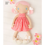 Simplicity Pattern 8539 stuffed dolls and clothes — jaycotts.co.uk ...