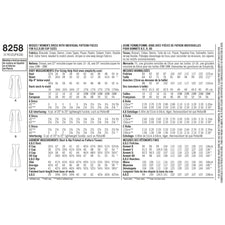 Simplicity Pattern 8258 Dress sized for miss and plus sizes — jaycotts ...