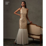 Simplicity Pattern 8330 misses dress with skirt and back variations ...