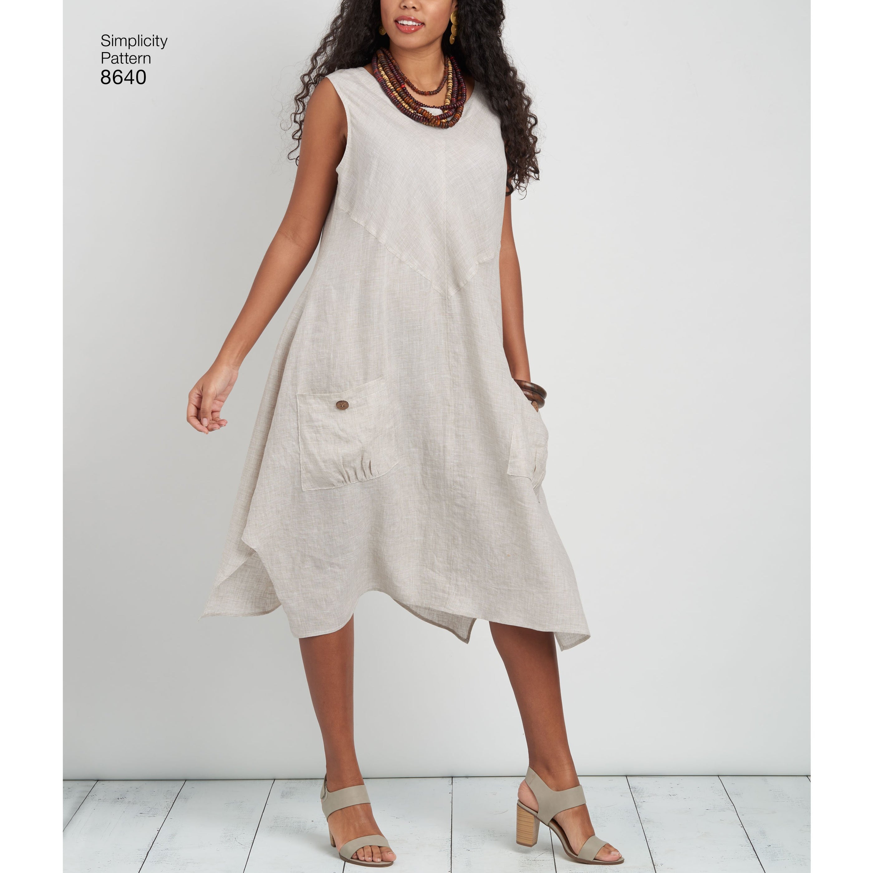 Simplicity Pattern 8640 loose fitting dress — jaycotts.co.uk - Sewing ...