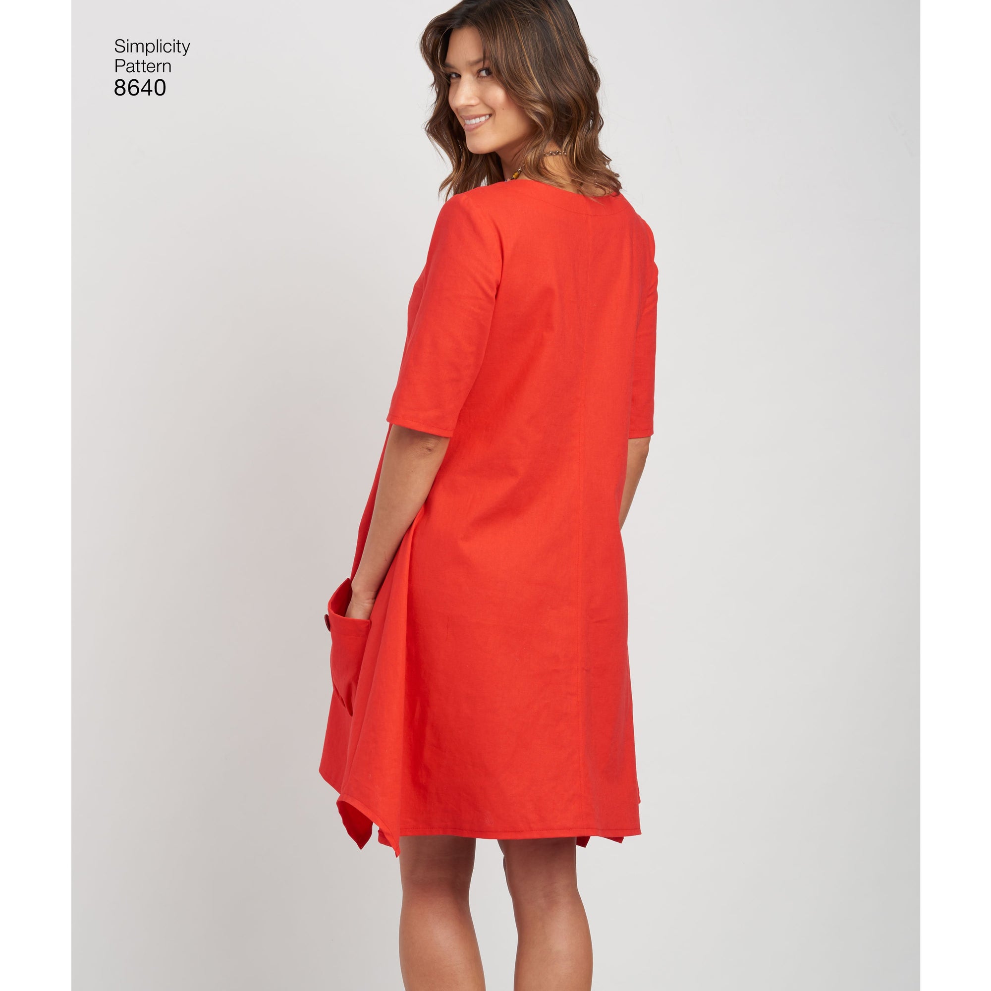 Simplicity Pattern 8640 loose fitting dress — jaycotts.co.uk - Sewing ...