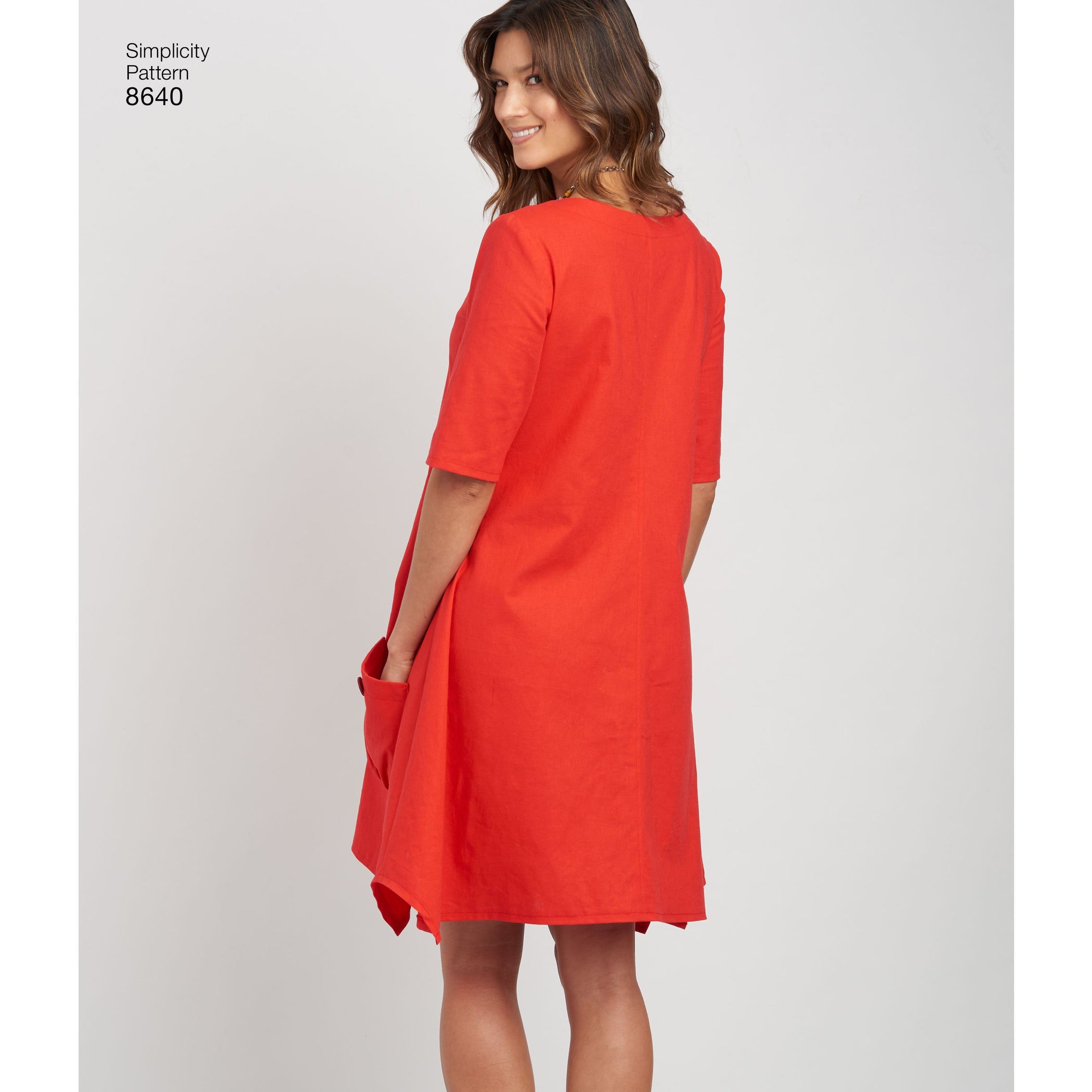 Simplicity Pattern 8640 loose fitting dress — jaycotts.co.uk - Sewing ...