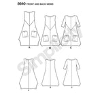 Simplicity Pattern 8640 loose fitting dress — jaycotts.co.uk - Sewing ...