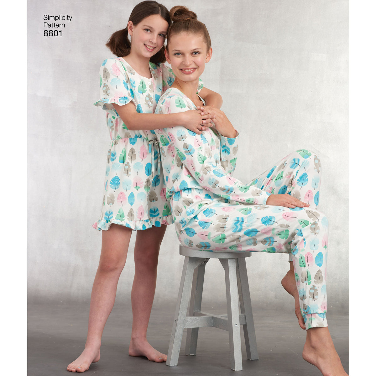 Simplicity Pattern 8801 girls and misses knit jumpsuit romper ...