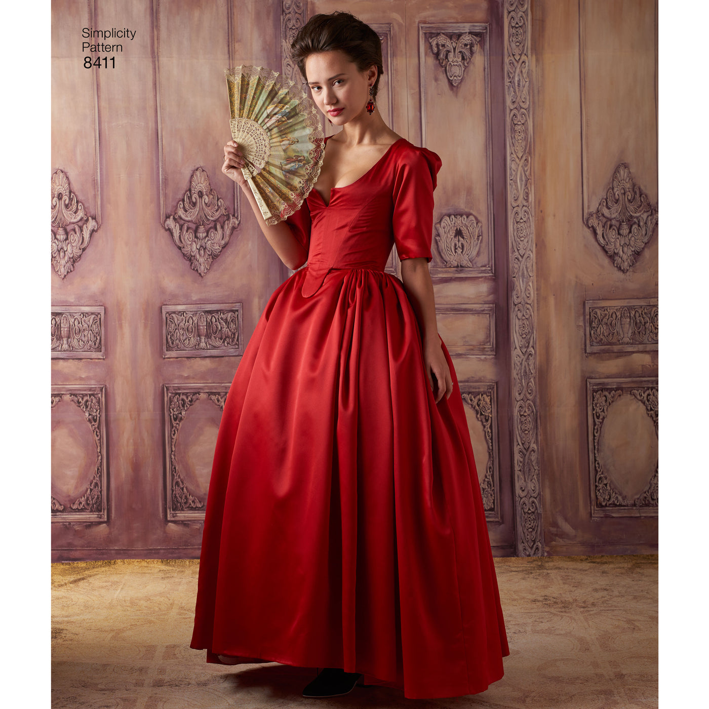 Simplicity Pattern 8411 Women's 18th Century Costume — jaycotts.co.uk ...