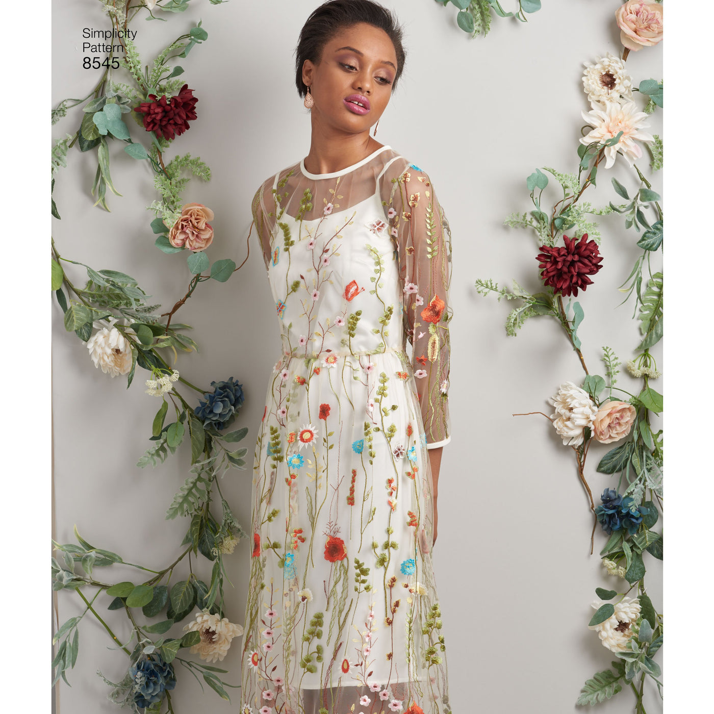 Simplicity Pattern 8545 sheer dress or top — jaycotts.co.uk - Sewing ...