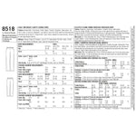 Simplicity Pattern 8518 girls and misses slim- fit lounge trousers ...