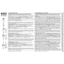 Simplicity Pattern 8402 Stuffed Dolls With Clothes — jaycotts.co.uk ...