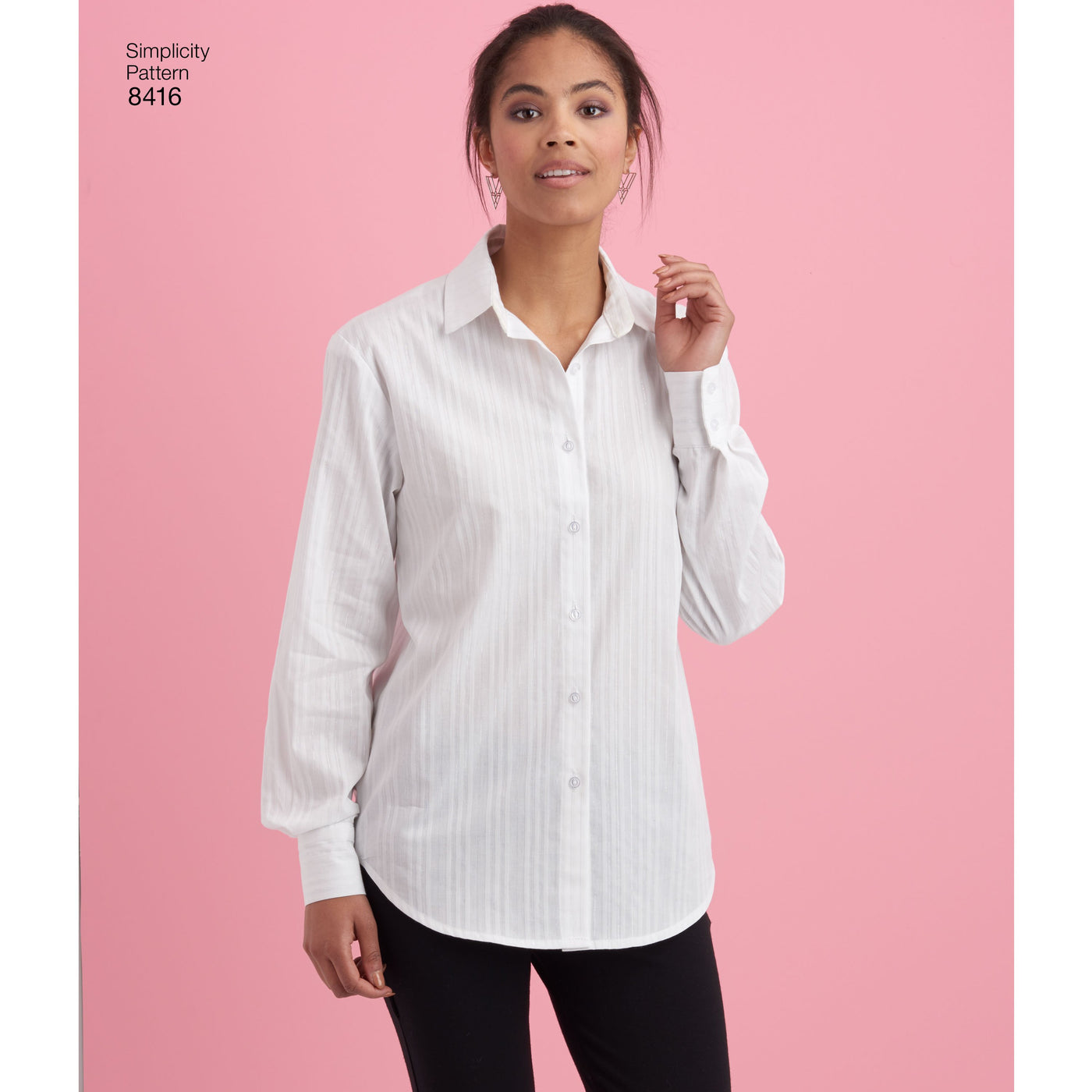 Simplicity Pattern 8416 misses shirt with back variations — jaycotts.co ...