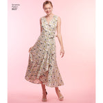 Simplicity Pattern 8637 wrap dresses. — jaycotts.co.uk - Sewing Supplies