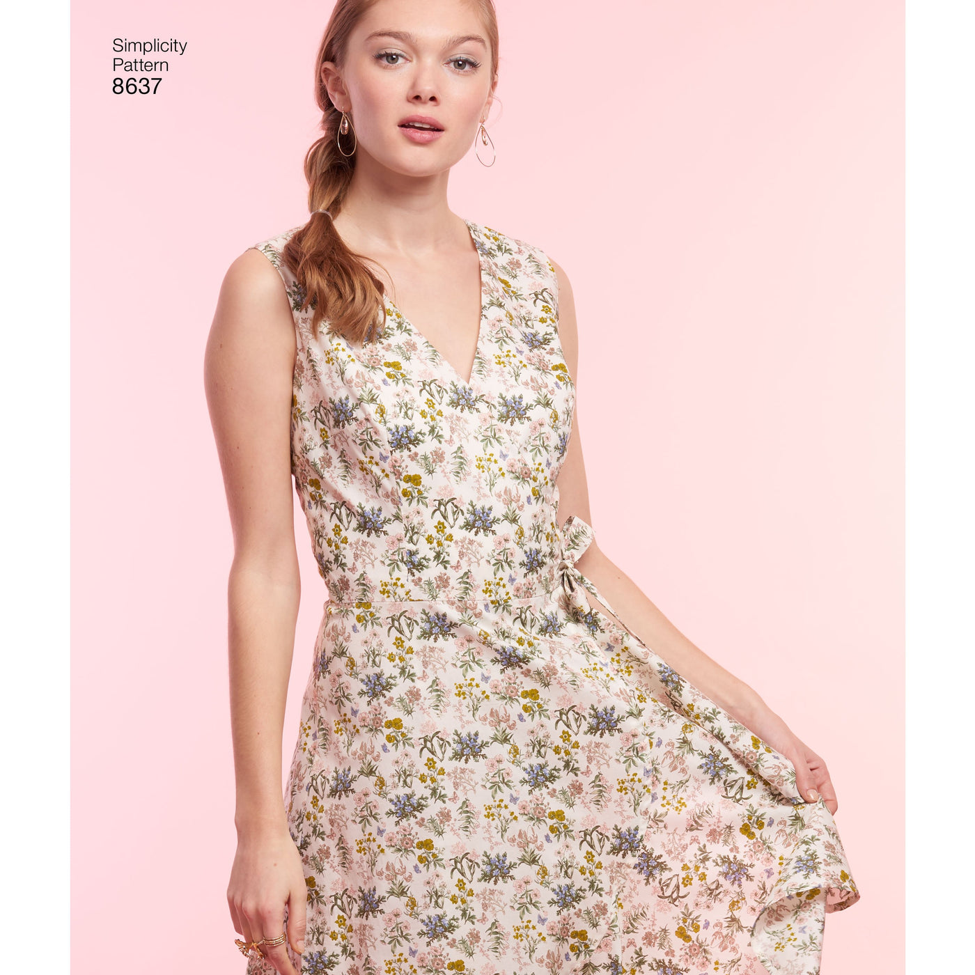 Simplicity Pattern 8637 wrap dresses. — jaycotts.co.uk - Sewing Supplies