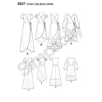 Simplicity Pattern 8637 wrap dresses. — jaycotts.co.uk - Sewing Supplies