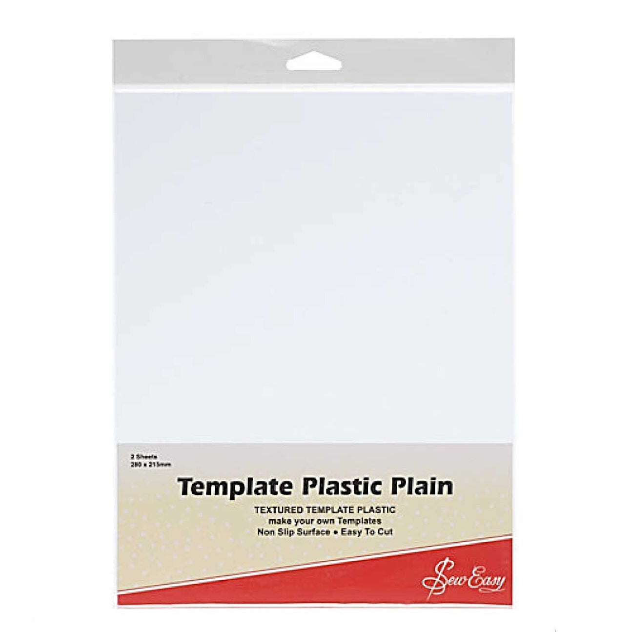 Sew Easy Template Plastic (Plain) — jaycotts.co.uk - Sewing Supplies