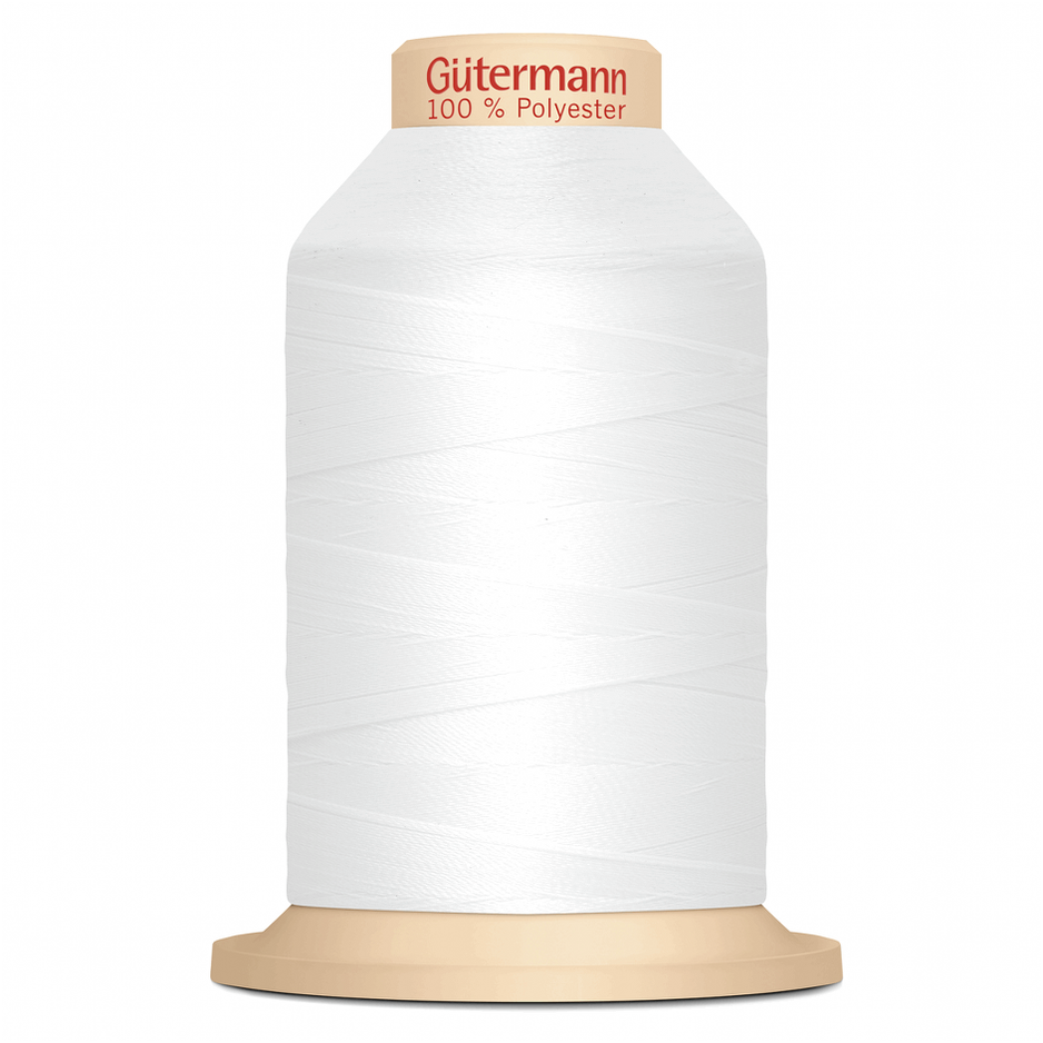 White Gutermann Overlock Thread, TERA 180, 2000m — jaycotts.co.uk ...